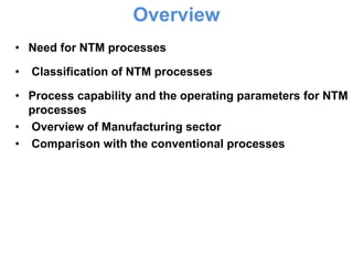 Lecture 1 introduction to ntm process | PDF