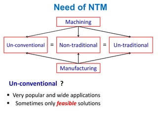 Lecture 1 introduction to ntm process | PDF