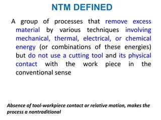 Lecture 1 introduction to ntm process | PDF