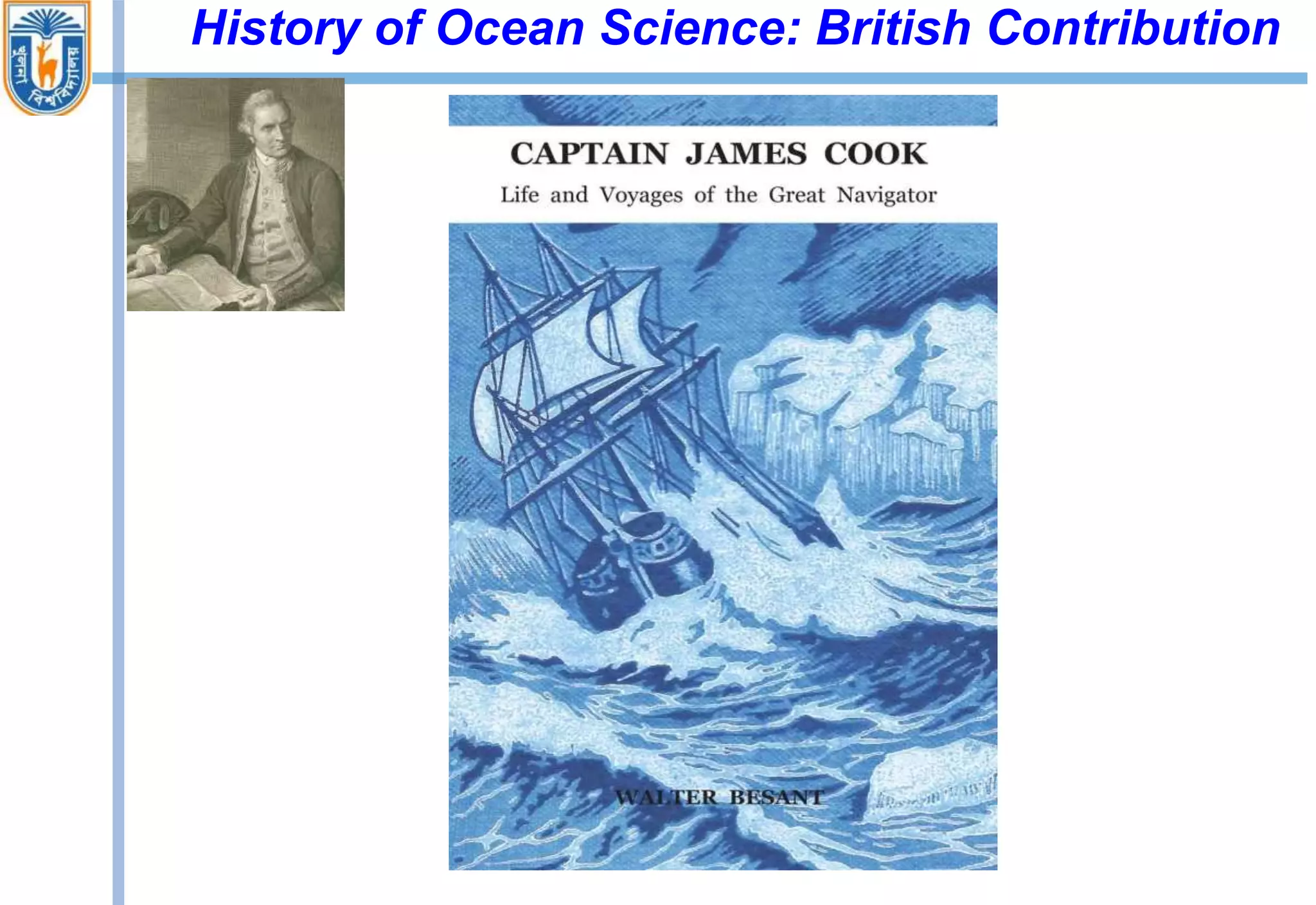 introduction to oceanography and History of ocean science | PPT