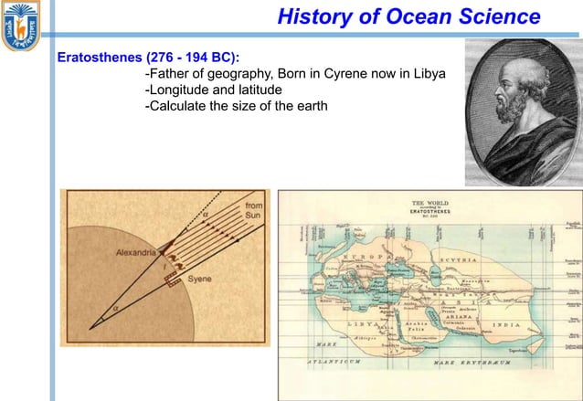 introduction to oceanography and History of ocean science | PPT