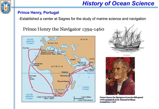 introduction to oceanography and History of ocean science | PPT