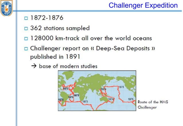 introduction to oceanography and History of ocean science | PPT
