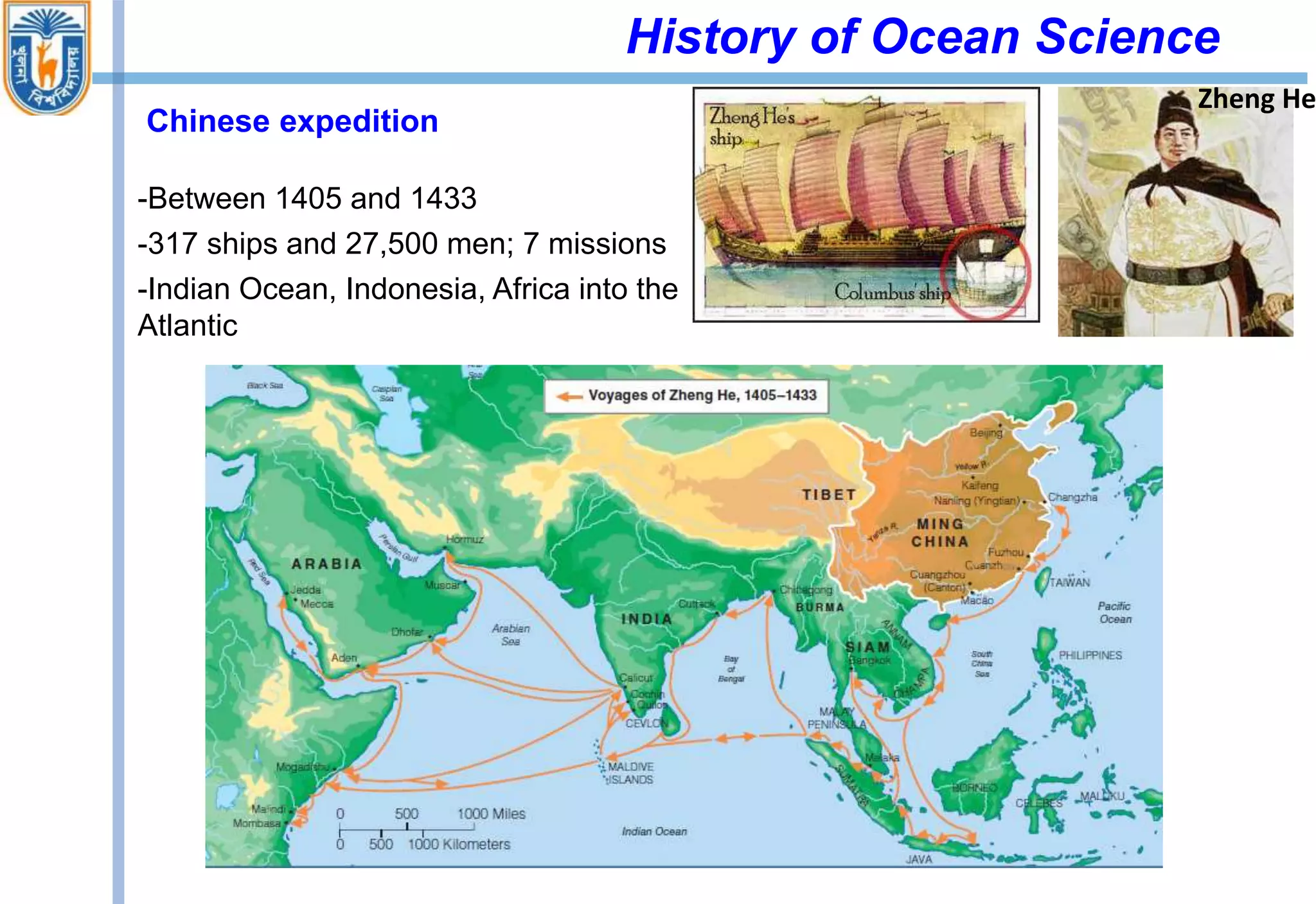 introduction to oceanography and history of ocean science | PPTX