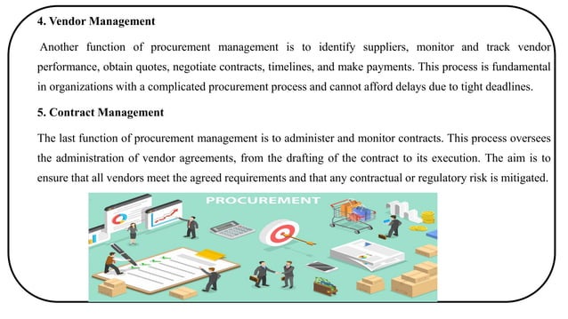 Lecture 1 Introduction to Procurement and contract Management ...