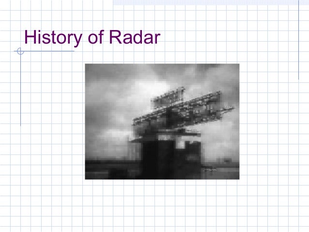 introduction to radar