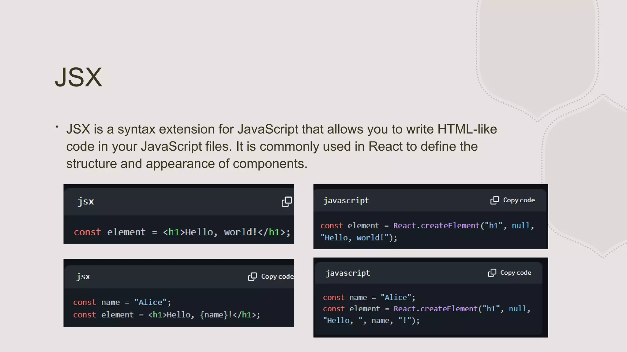 Lecture 1 Introduction to React Native.pptx | Web Development | Internet