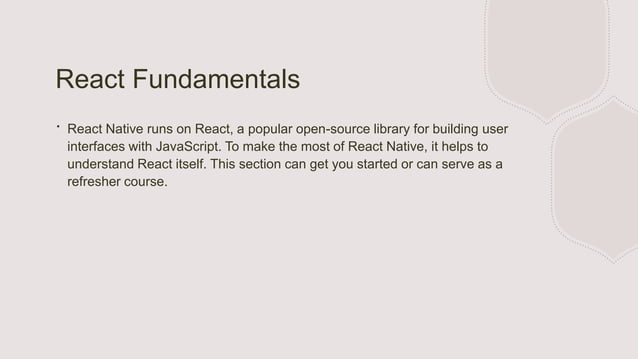 Lecture 1 Introduction To React Nativepptx Web Development Internet 0706