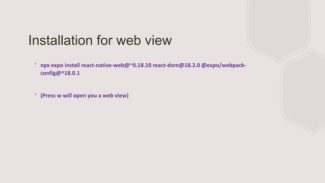 Lecture 1 Introduction To React Nativepptx Web Development Internet 3124