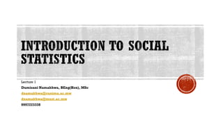 Lecture 1 Introduction to Social Statistics.pdf