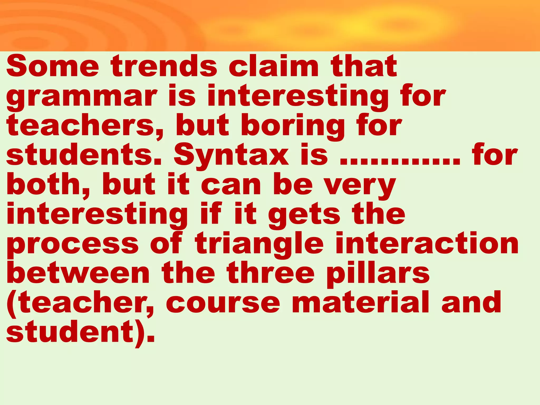 Lecture 1 Introduction To Syntax Ppt 8722