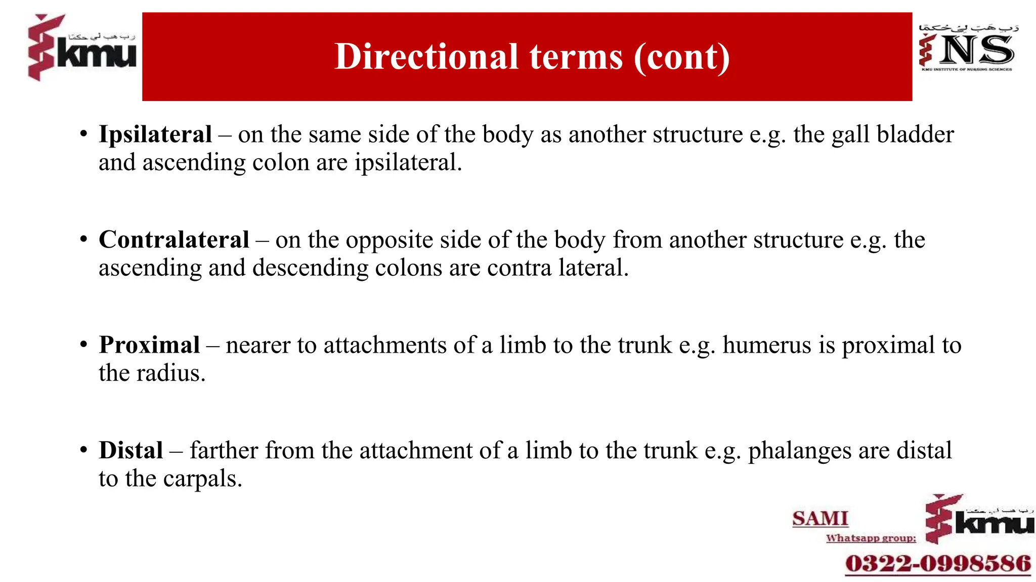 Lecture 1 Anatomy and physiolgy for bsn generic students semester 1 | PPT