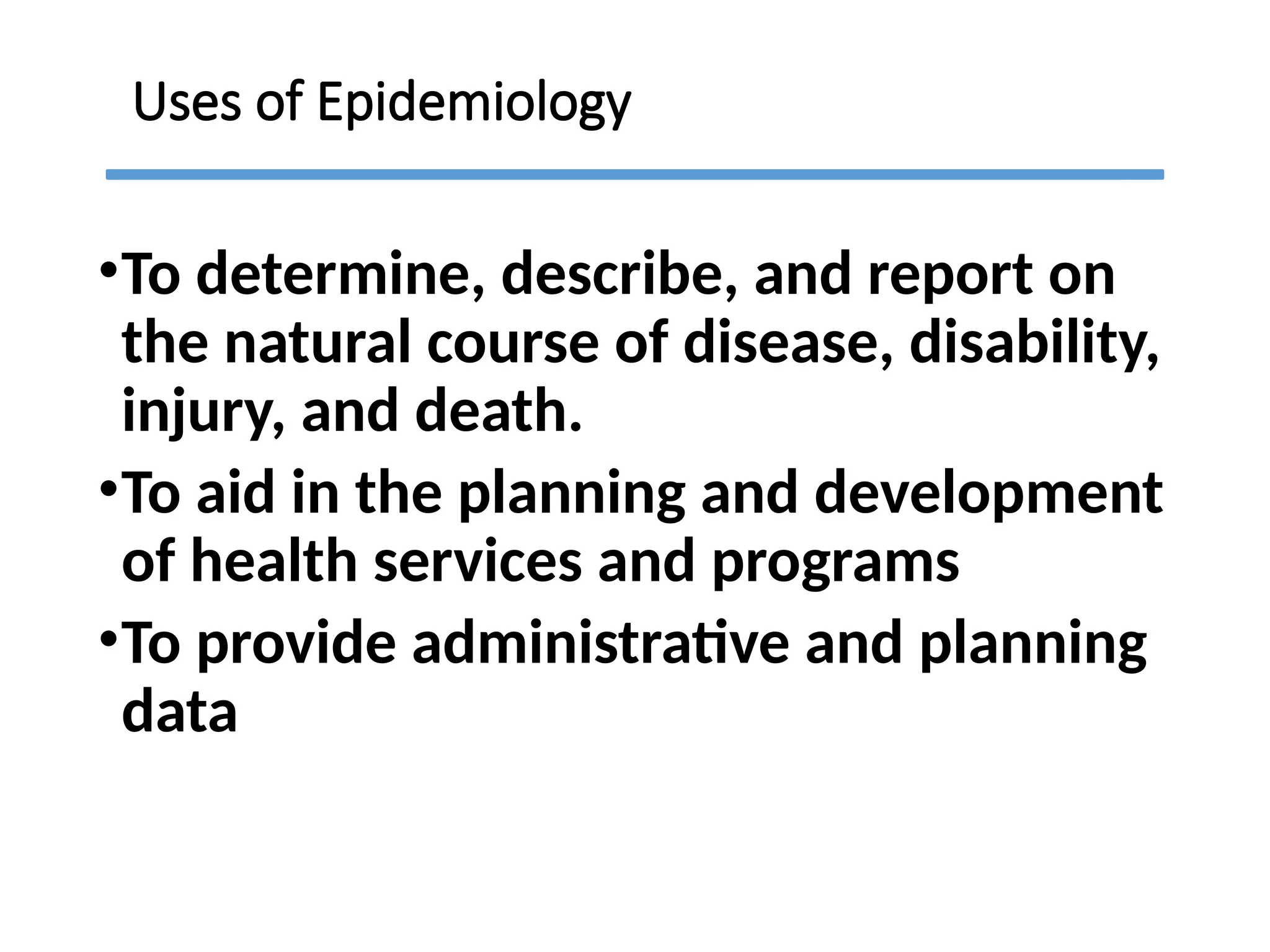 Lecture 1 Intro to Epidemiology nursing bsn chapter 1 | PPTX
