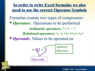 Lecture 1 Introduction to MS Excel.pptx