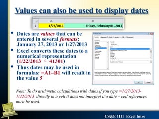 Lecture 1 Introduction to MS Excel.pptx