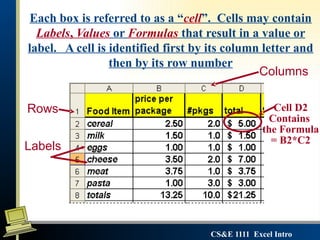 Lecture 1 Introduction to MS Excel.pptx