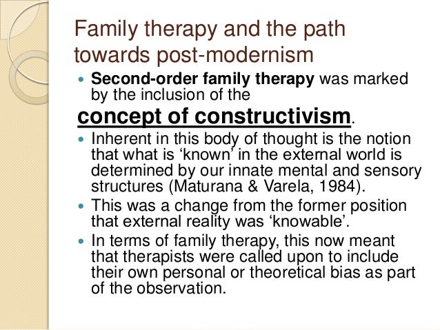 Lecture 1 introduction to systemic therapy