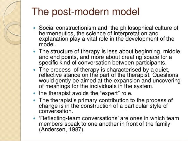 Lecture 1 introduction to systemic therapy
