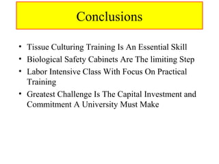 Lecture 1 intro to tissue culture | PPT