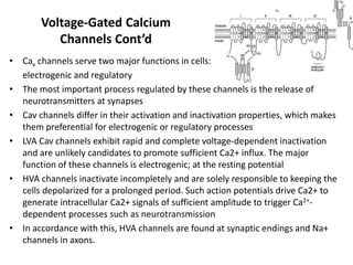 Ion Channels, Ion transport and Electrical Signalling | PPT
