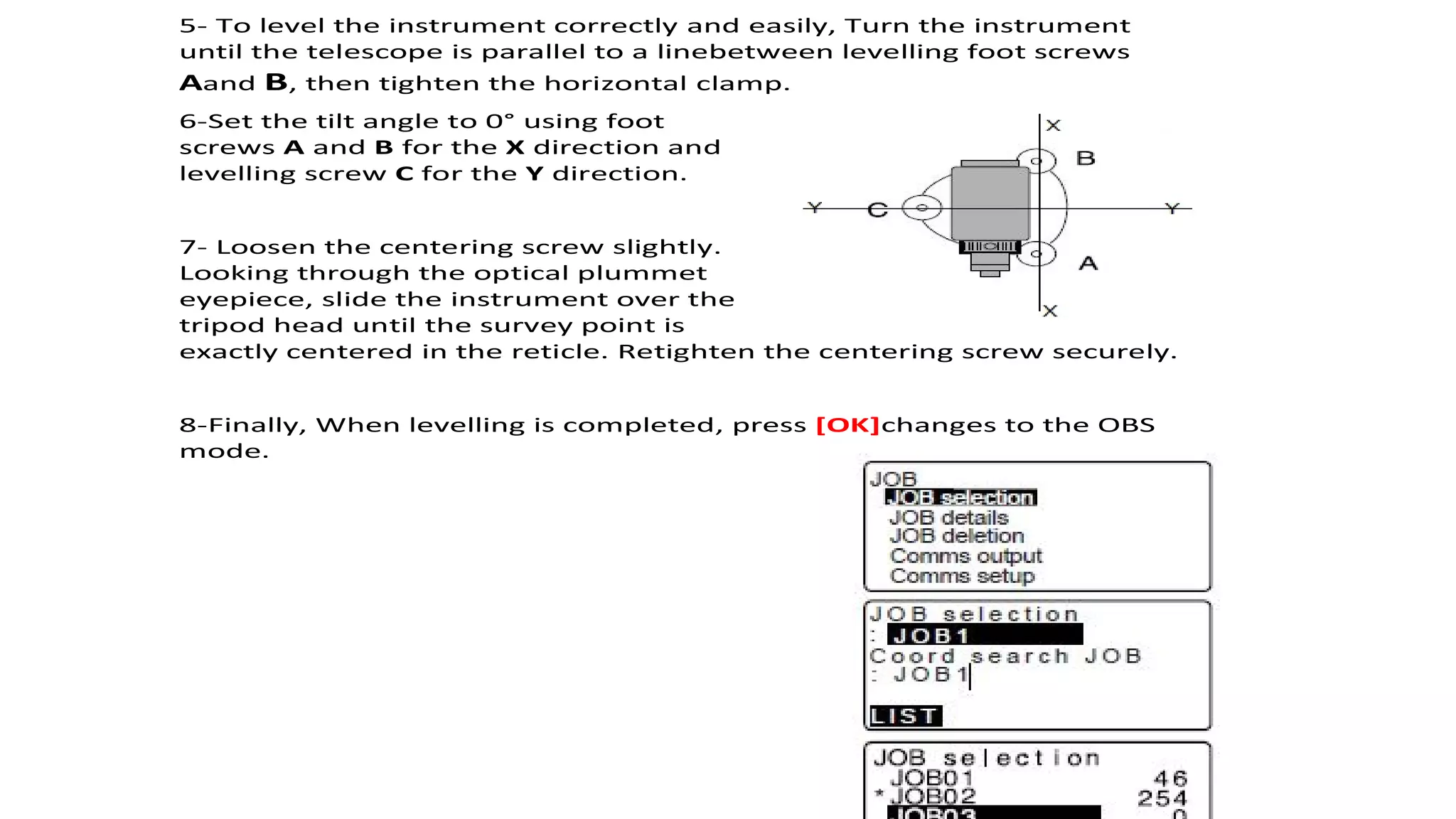 lecture_(1)_(Leveling-Centering-Tilting-FUNC-total station | PDF