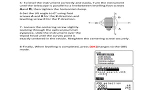 lecture_(1)_(Leveling-Centering-Tilting-FUNC-total station | PDF
