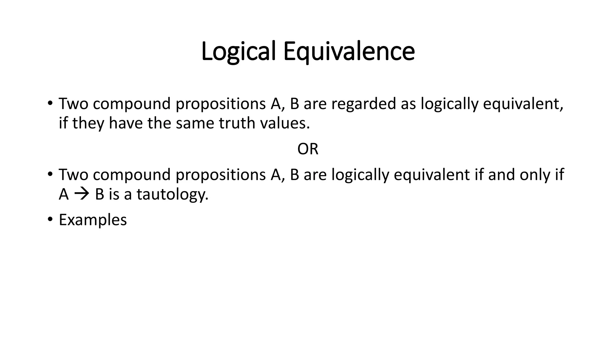 Logic, contrapositive, converse, Discrete Mathematics, conjunction ...