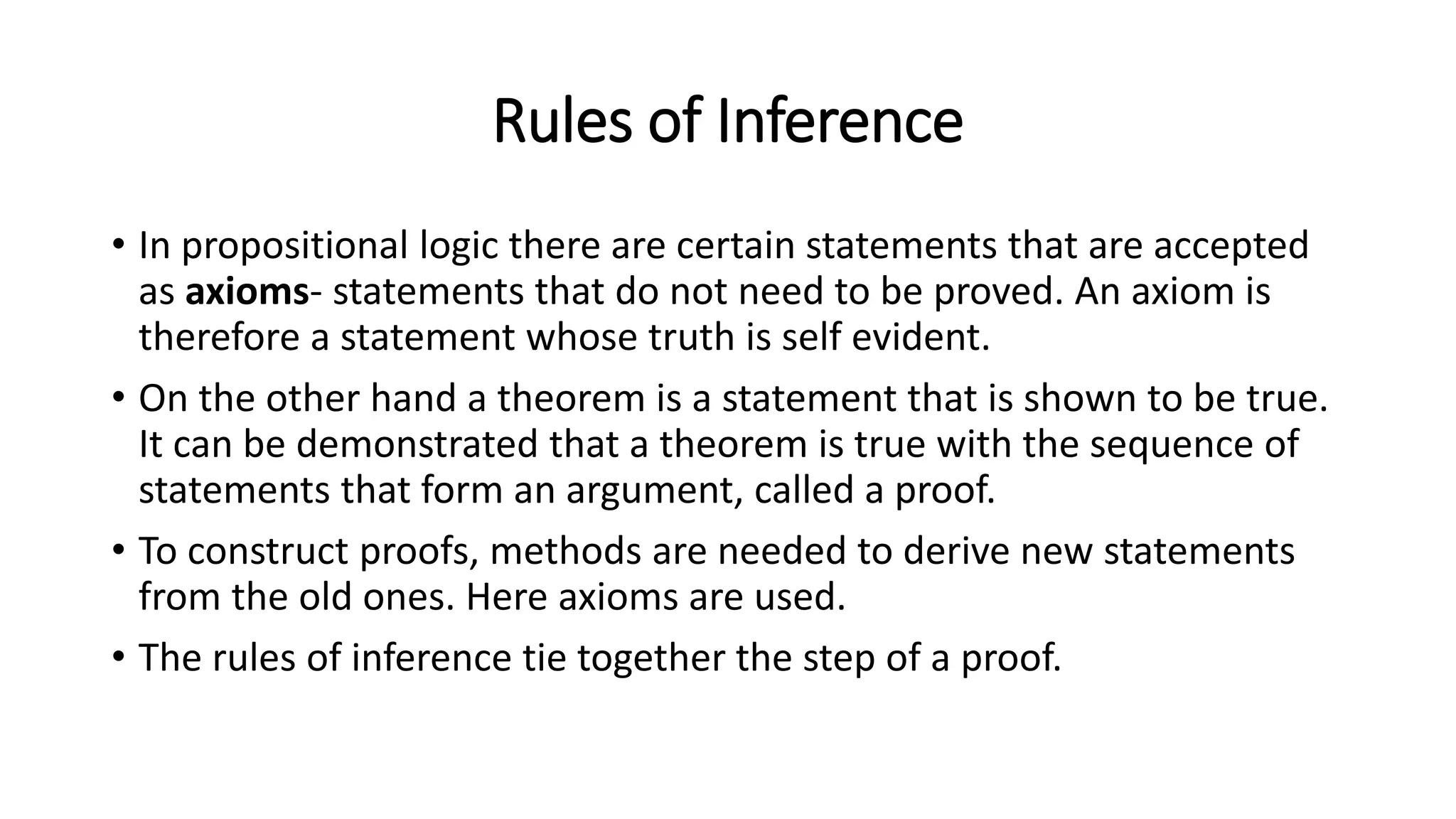 Logic, contrapositive, converse, Discrete Mathematics, conjunction, negation | PPTX