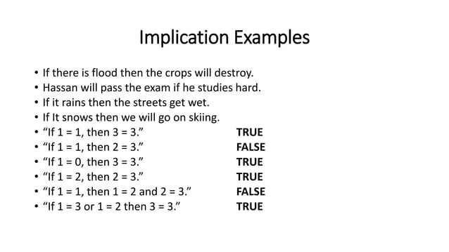 Logic, contrapositive, converse, Discrete Mathematics, conjunction ...