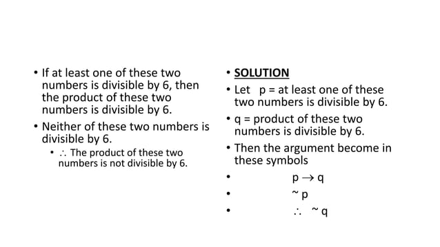 Logic, contrapositive, converse, Discrete Mathematics, conjunction ...