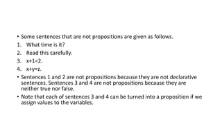 Logic, contrapositive, converse, Discrete Mathematics, conjunction ...