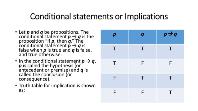Logic, contrapositive, converse, Discrete Mathematics, conjunction ...