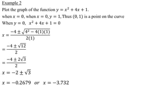 Lecture one Quadratic Maxima and Minima (1).pptx