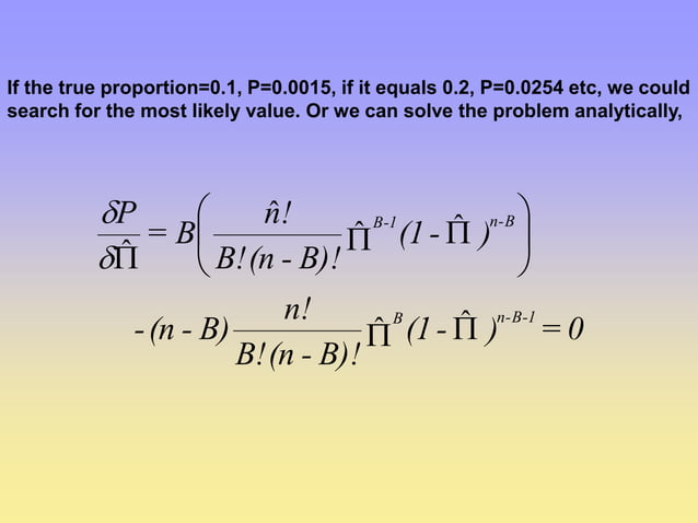 Lecture 1 Maximum Likelihood Ppt