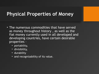 Money & Banking | PPT