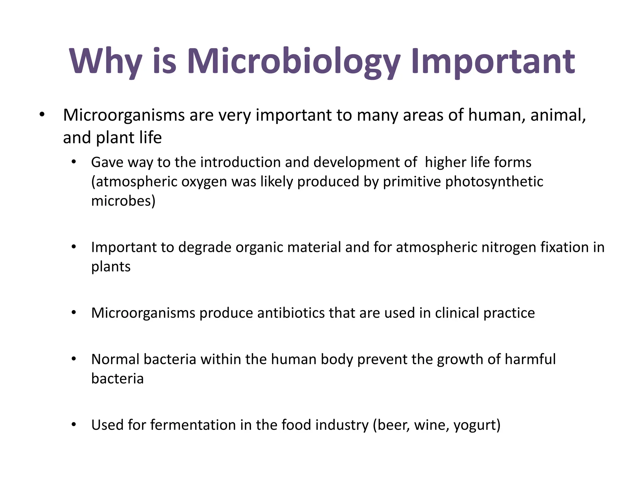 Lecture 1 Micro biology.pdf on Lecture #1 Introduction to Microbiology ...