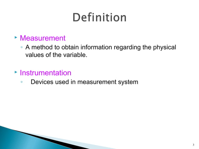 Lecture1 measurement & intrumentation | PPT