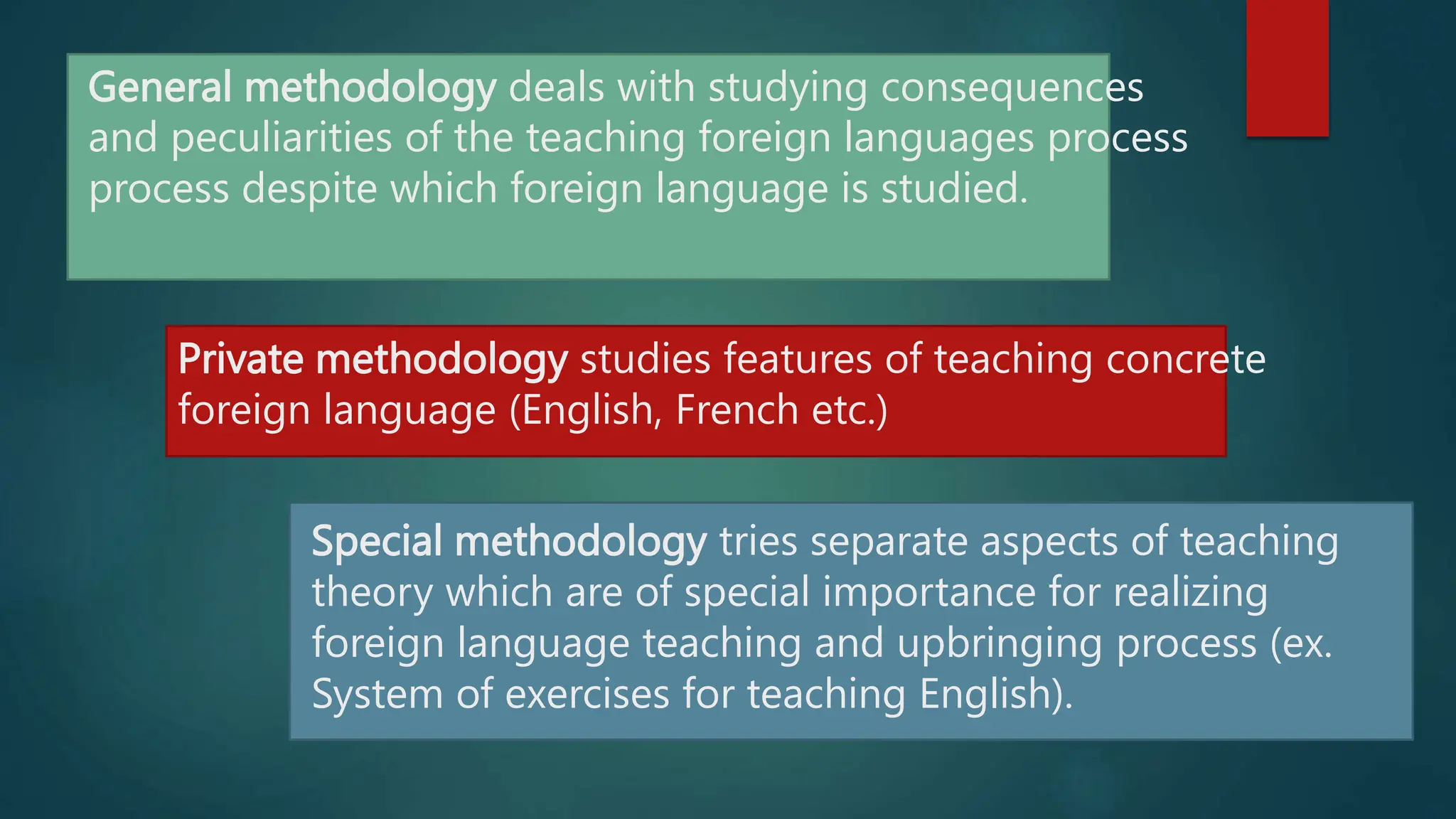 Lecture 1 Methodology. Introduction to the course of teaching foreign languages methodology | PPTX