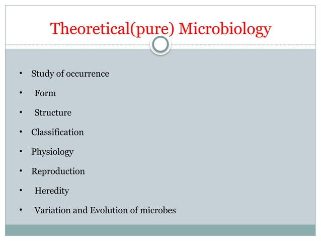 lecture 1 microbiology.pptx department of microbiology | PPT