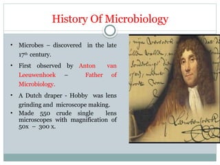 lecture 1 microbiology.pptx department of microbiology | PPTX
