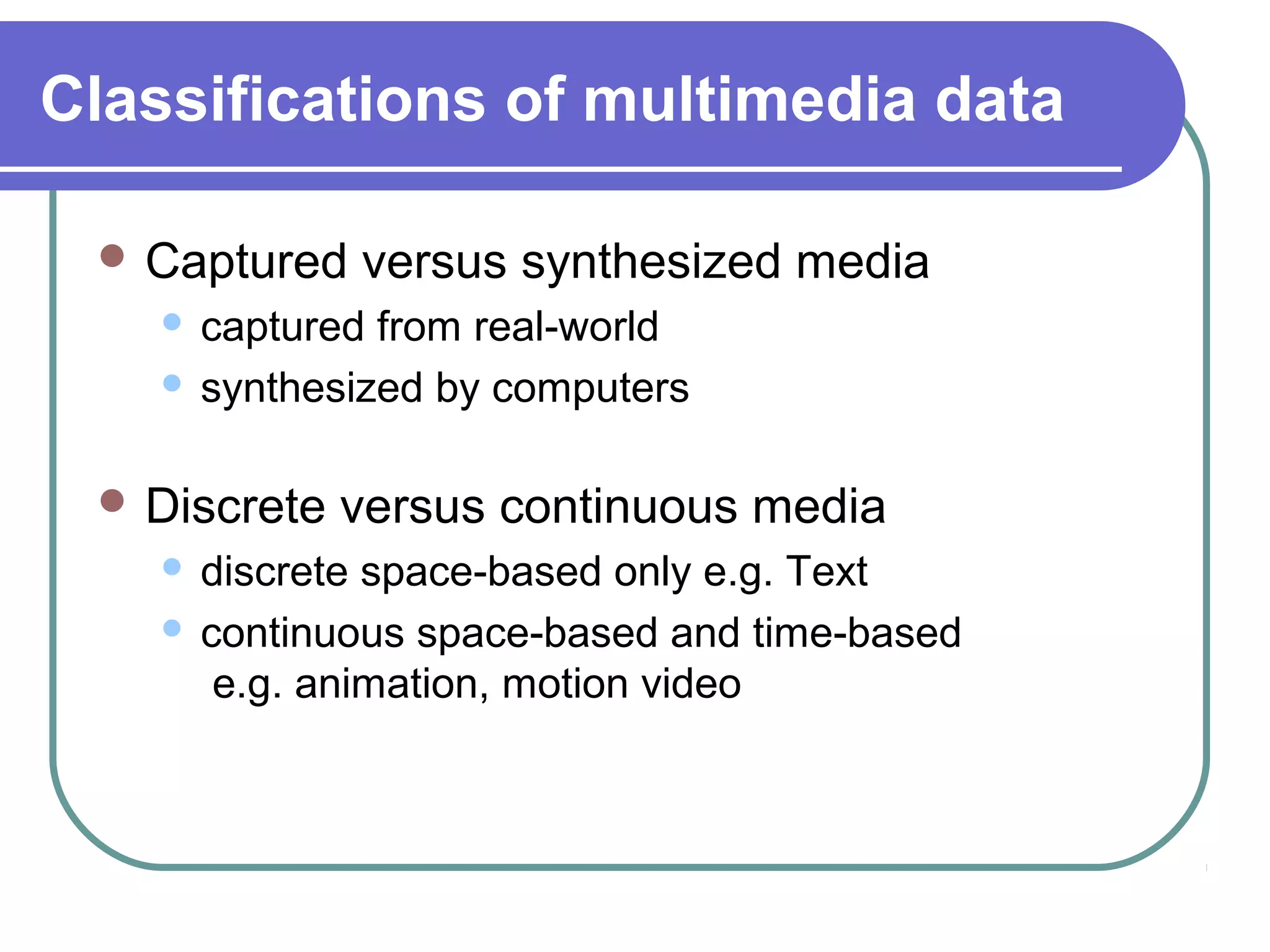 Introduction to Multimedia Technologies | PPT