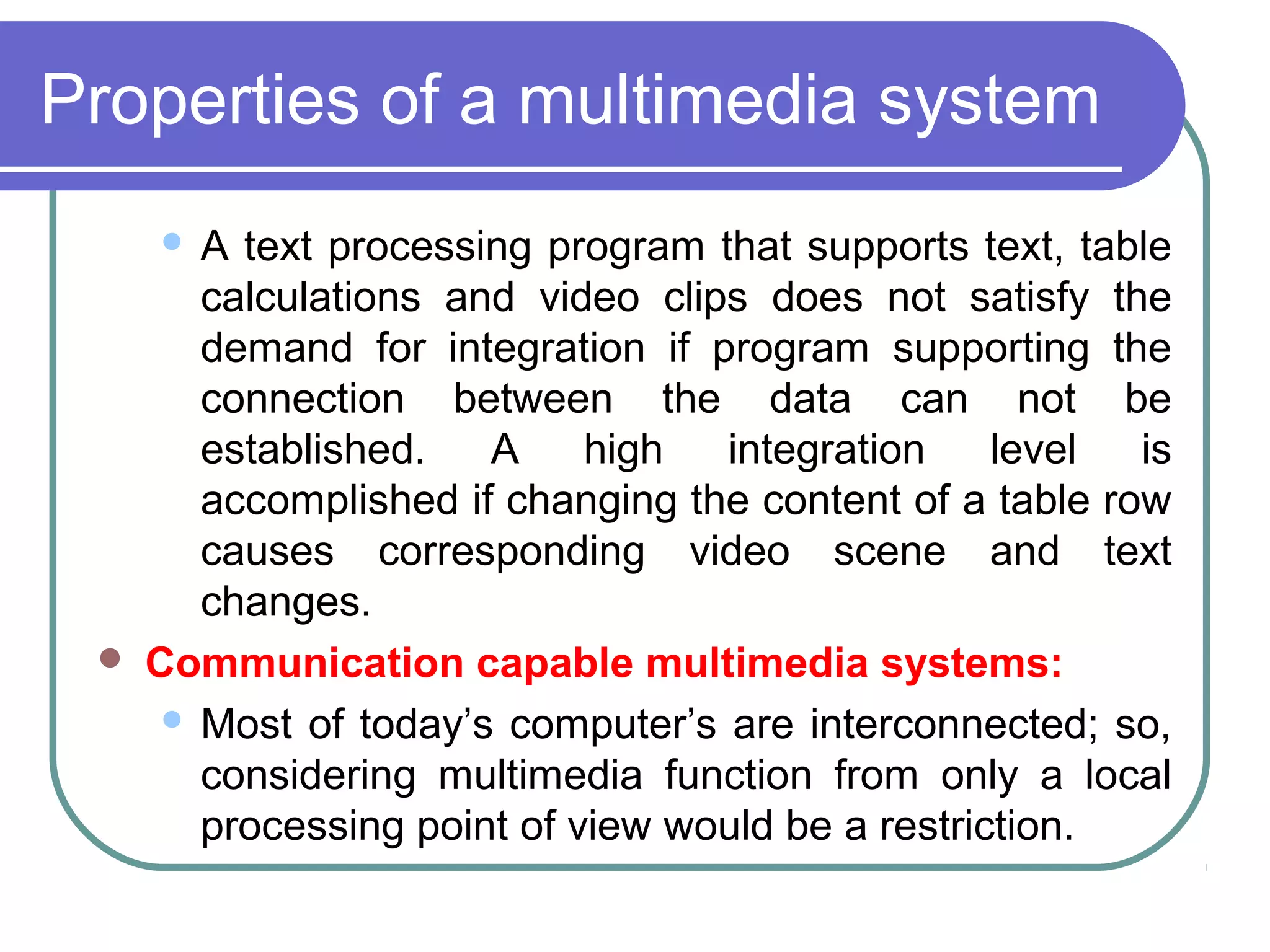 Introduction to Multimedia Technologies | PPT