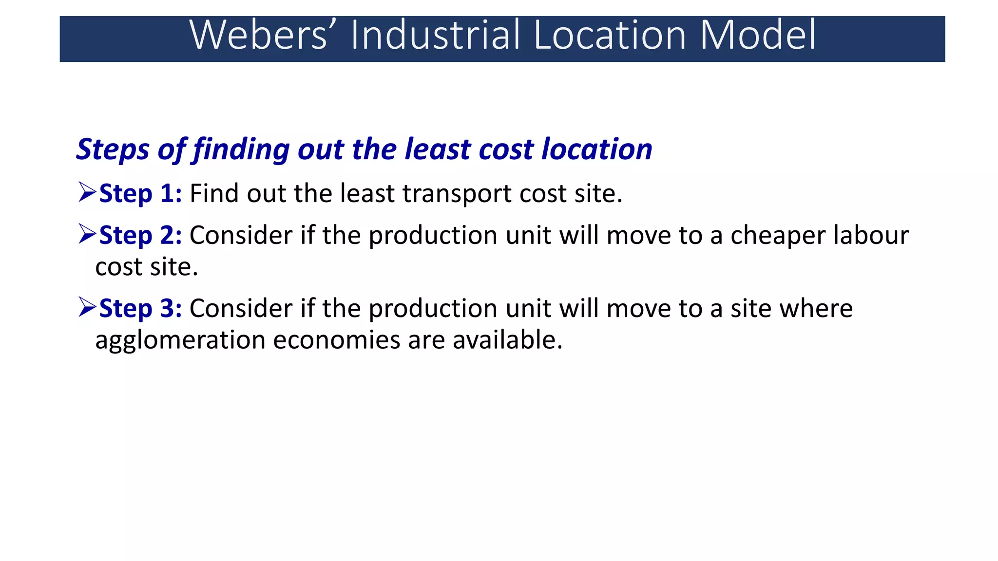 Lecture 1 models of location students | PPT