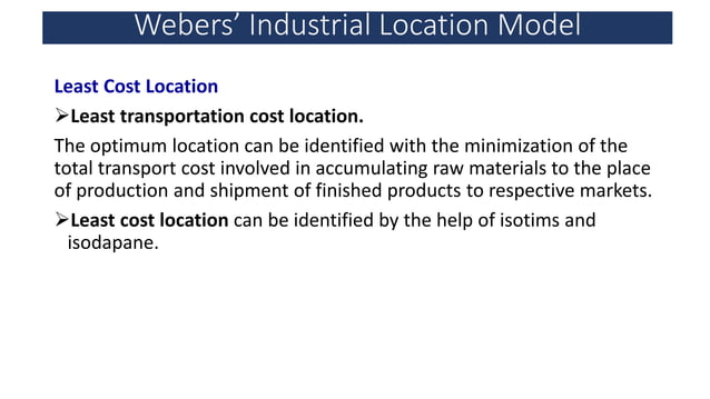 Lecture 1 models of location students | PPT
