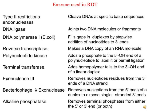 Lecture 1 molecular tech. RDT By Dr Vishnu Kumar Professor ...