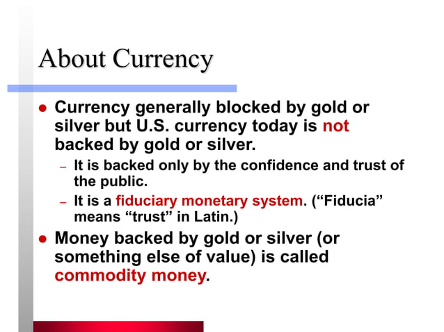 Money and Banking introduction slides ppt | PPT