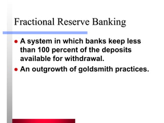 Money and Banking introduction slides ppt | PPT