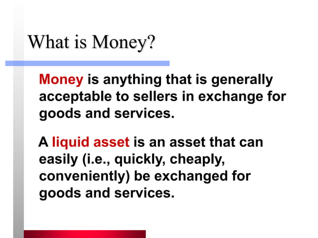 Money and Banking introduction slides ppt | PPT