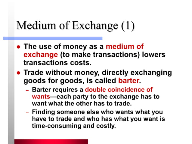 Money and Banking introduction slides ppt | PPT