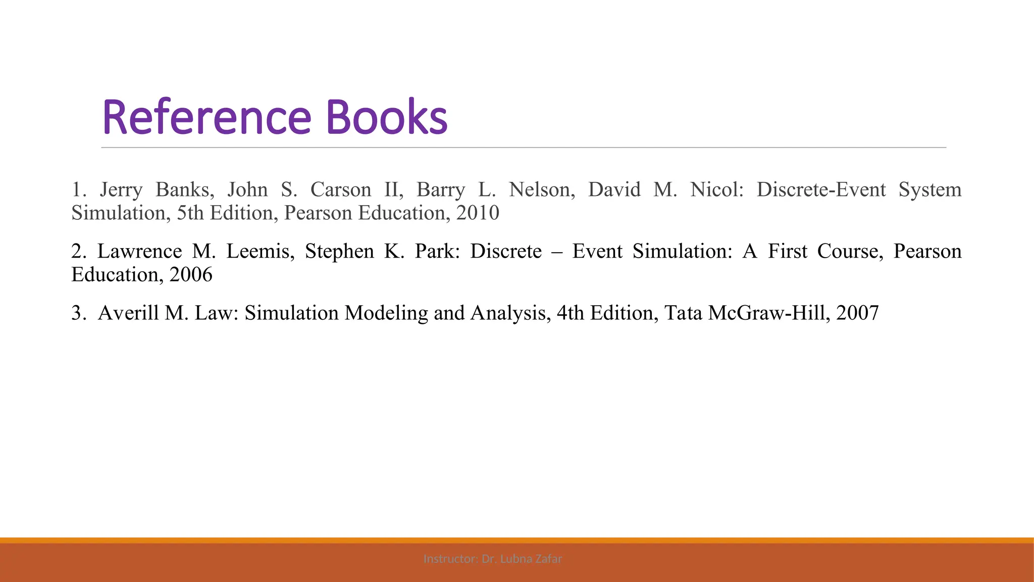 Iintroduction to modeling and simulation | PPT